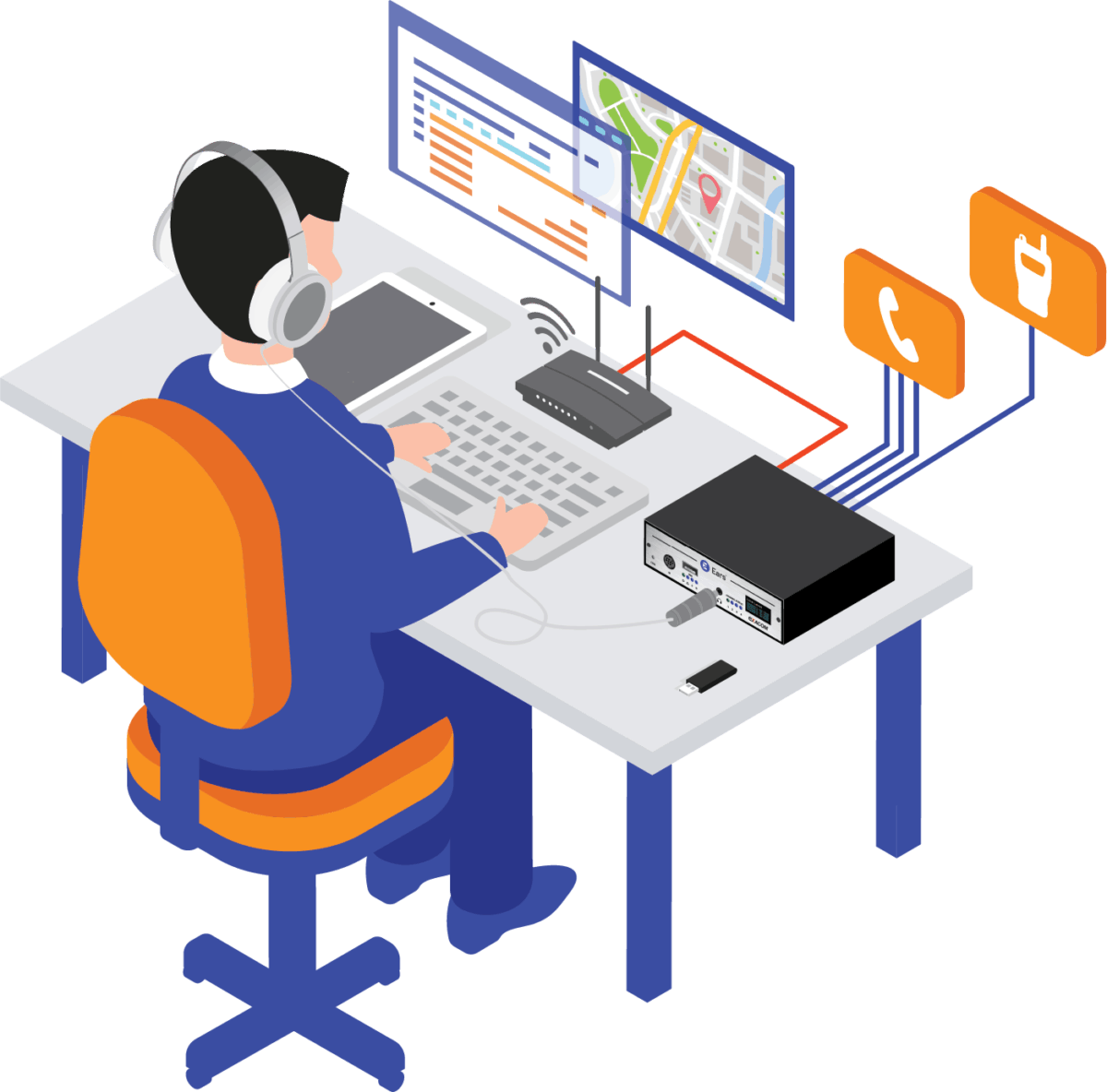 EARS-104 - Logging Recorder for Specialy Vehicles - Products - Exacom®