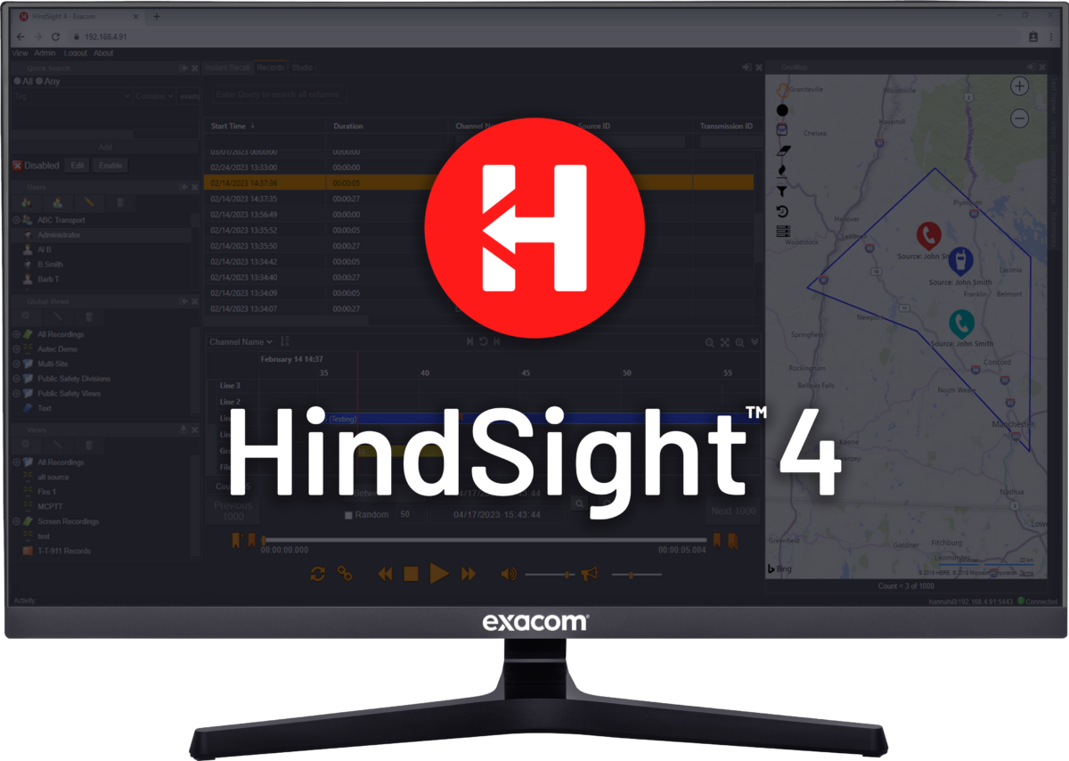 Recording Mission-Critical Communications | Exacom