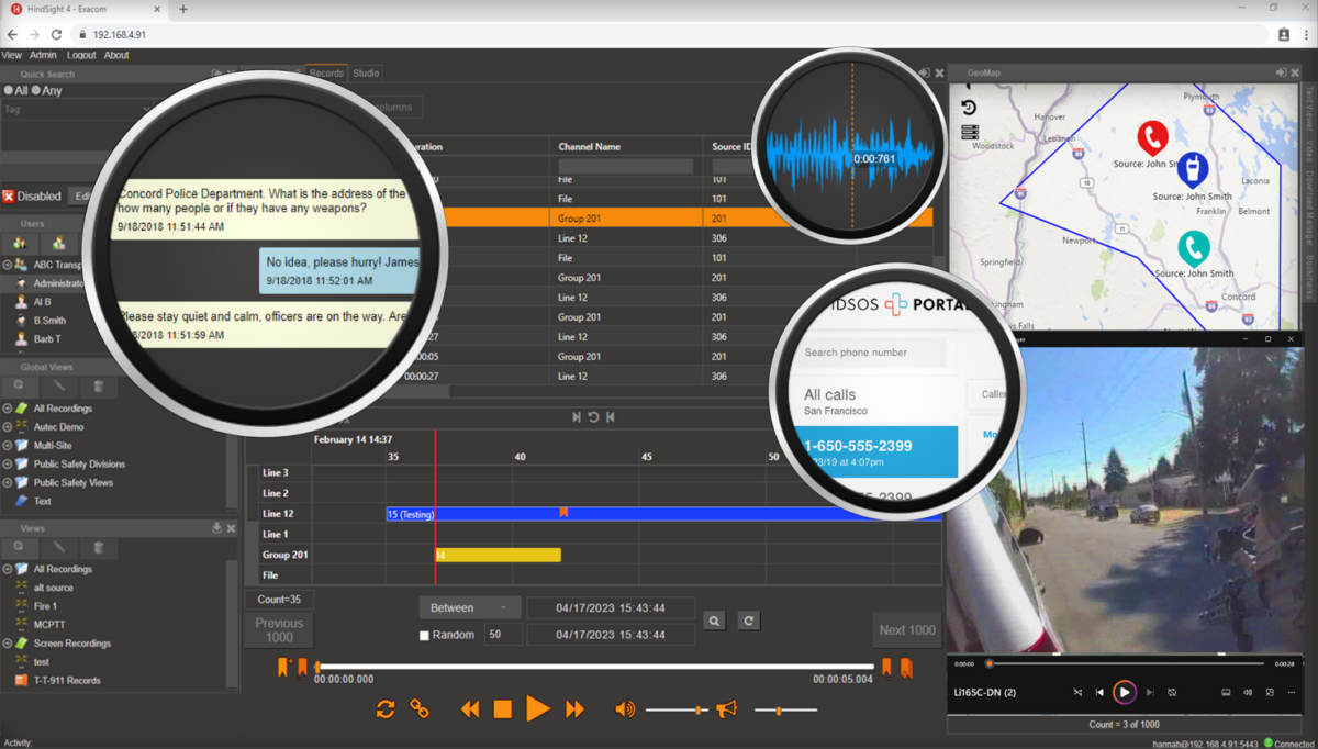 Edge Analog Audio Recording with Cloud-Based Access - Exacom®