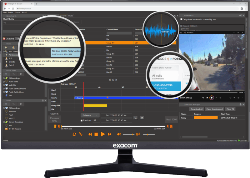 HindSight 4 - Multimedia Logging Recorder - Products - Exacom®