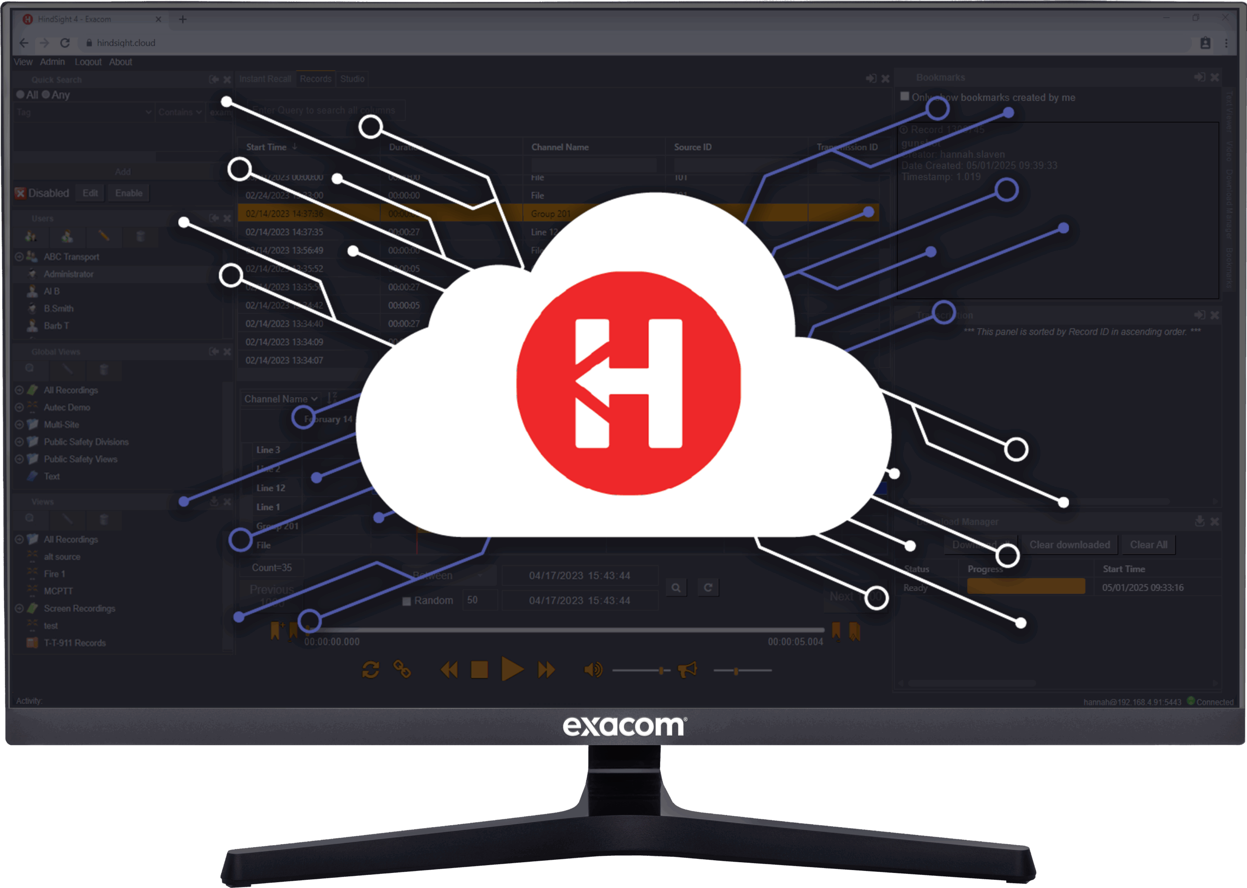 Managed Recording - Exacom®